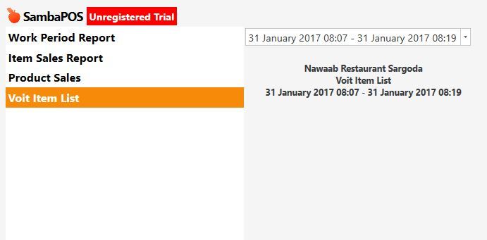 Need Help to create Void Item List - V5 Question - SambaClub Forum
