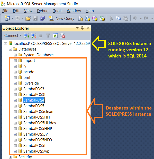 If there is another version of sql server installed - Version 4 ...