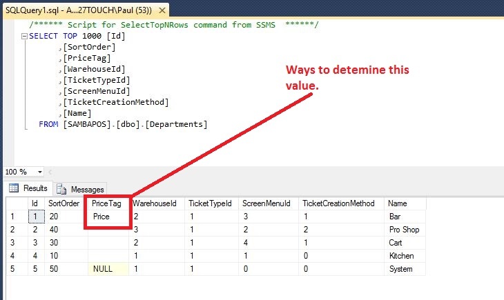 Way to determine Current Price Definition being used - V5 Question - SambaClub Forum