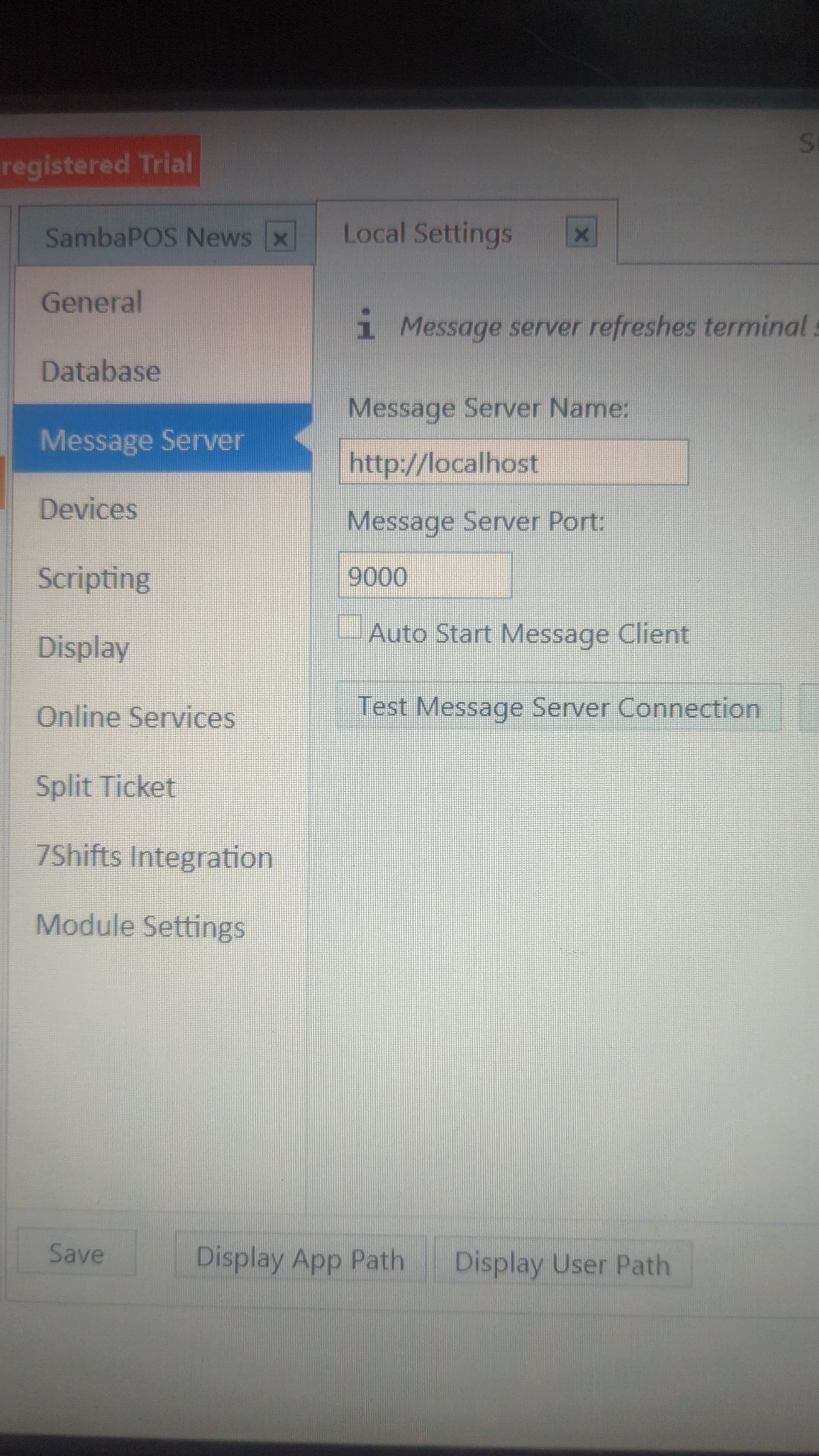Message Server Connection Error V5 Issue Sambaclub Forum